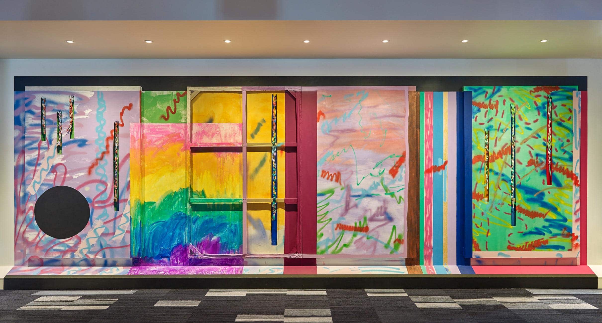 Sarah Cain: Mountain Song | VIELMETTER LOS ANGELES